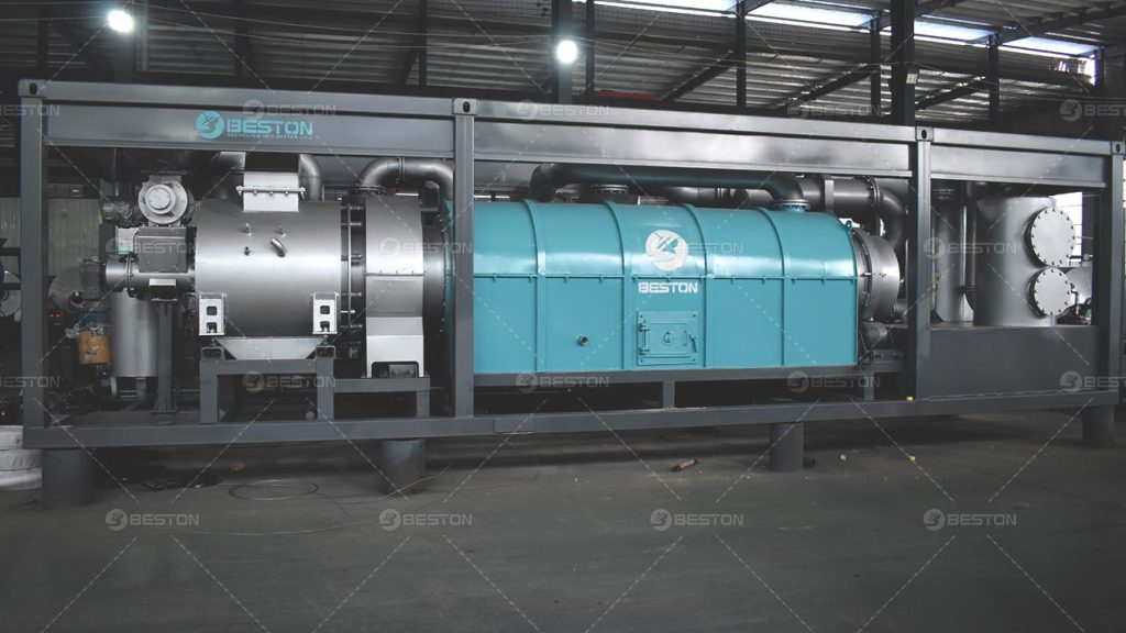 BST-05Pro Mobile Biochar Machine Successfully Delivered to Sweden