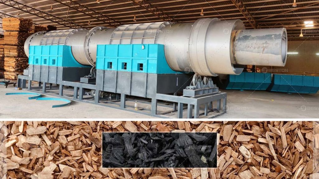 Instalación completa: BST-30 Máquina de Biochar en Malasia