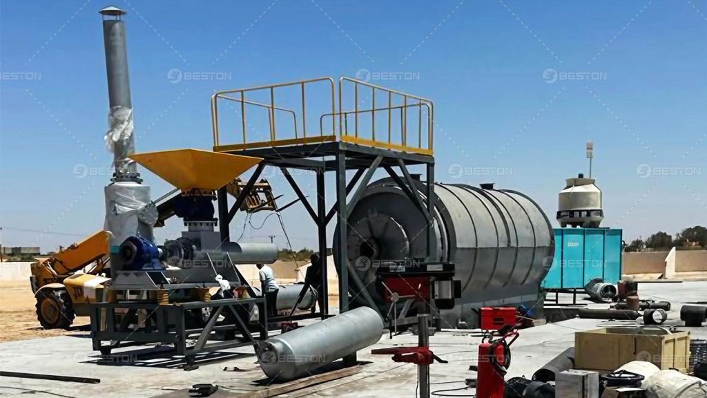 Successful Construction of A Set of BLJ-16 Oil Sludge Pyrolysis Plant